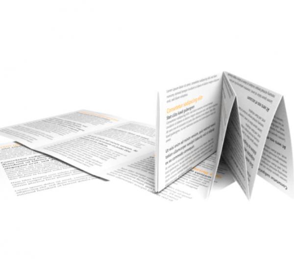 Inserto / Prospecto – Creare Printing and Marketing